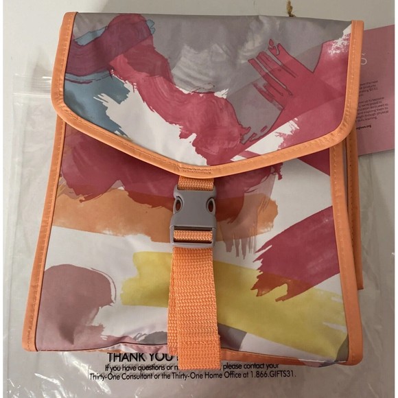 thirty-one | Dining | New Thirty One Fold Over Lunch Bag Thermal ...